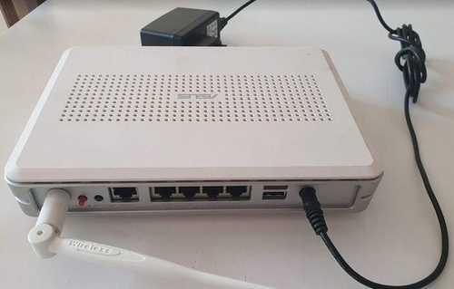 WiFi роутер Asus 4LAN поддержка USB 3G/LTE модемов