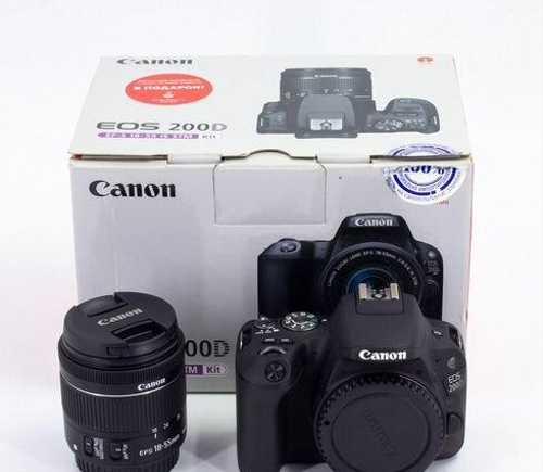 Canon EOS 200D EF-S 18-55 IS STM KIT (NEW)