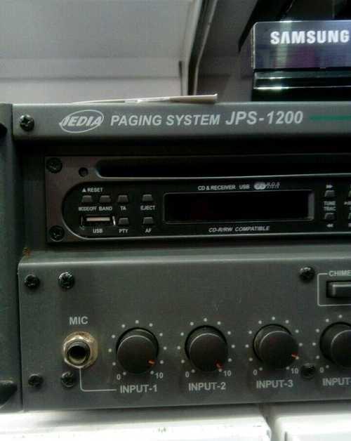 Микшер-усилитель Jedia paging system JPS-1200
