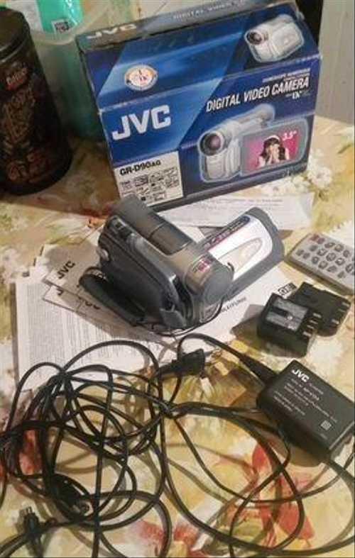 Видеокамера JVC GR-D90AG(сквозной канал-оцифровка)