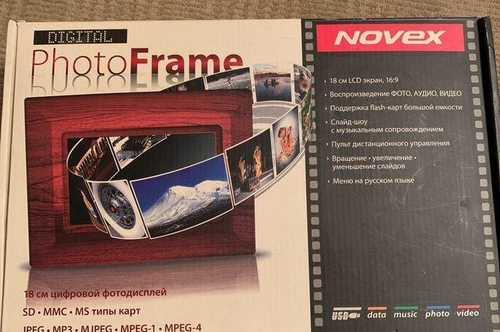 Цифровая фоторамка Novex