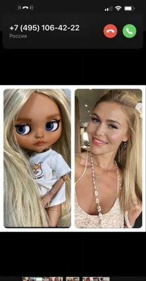 Авторские портретные куклы от EnaDolls Блайз