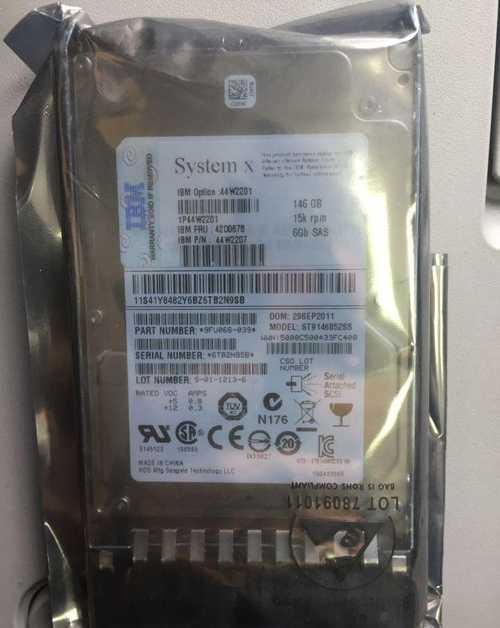 Жесткий диск IBM 146Gb 15K SAS 42D0678