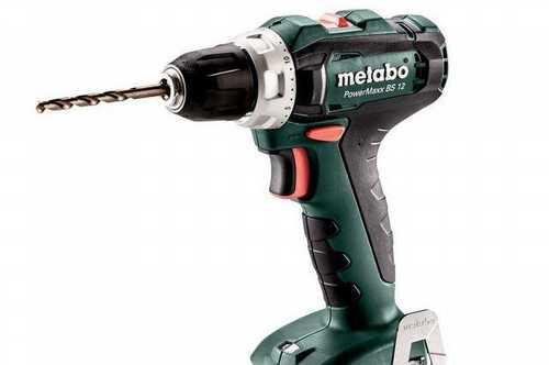 Шуруповерт аккумуляторный Metabo PowerMaxxBS12