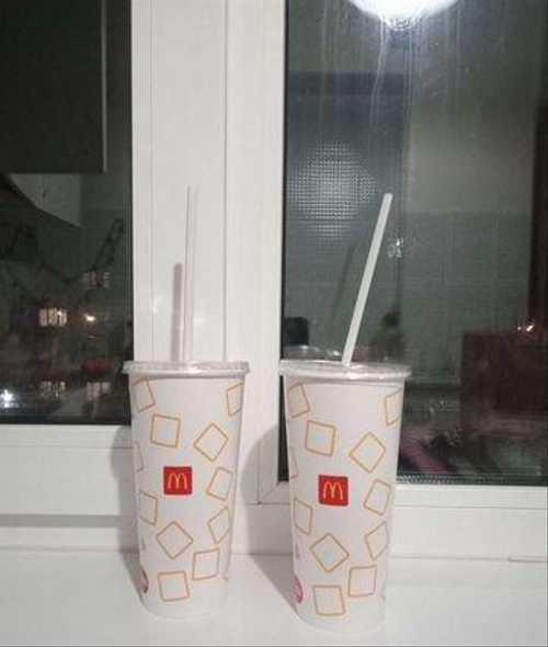 Стаканы Макдональдс McDonalds Макдoналдс