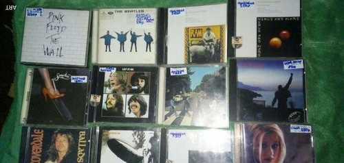 Music cd Disk пp Англии,США,веаtles,pink floyd,led