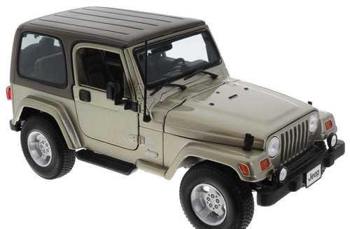 Bburago Модель Jeep Wrangler Sahara 1/18