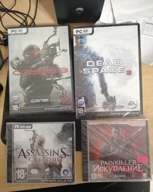 Assassins Creed 3, Dead Space,Crysis 3,Painkiller