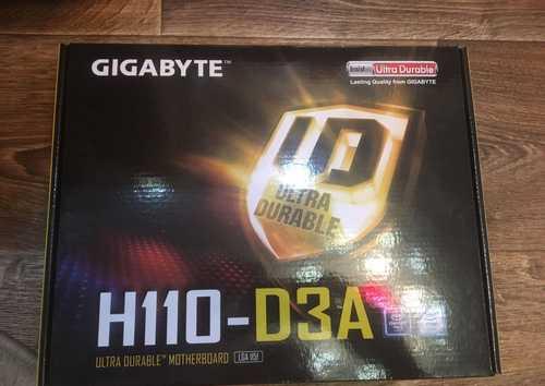 Материнская плата gigabyte H110-D3A