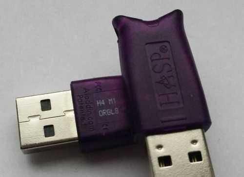 Аппаратный ключ 1С USB (hasp H4 M1 orgl8)