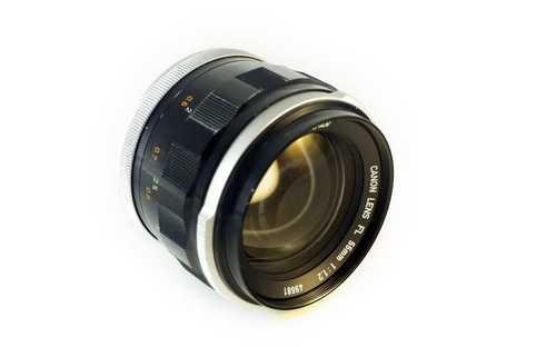 Canon Lens FL 55mm f1.2 Japan