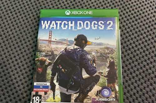 Игра на Xbox One whatch dogs2