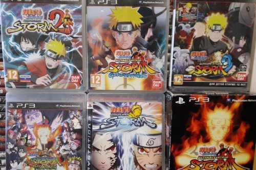 Игры для PS3 серии Naruto Shippuden