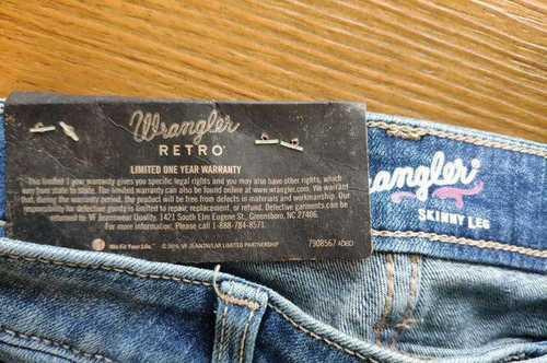 Женские джинсы wrangler размер 27/31