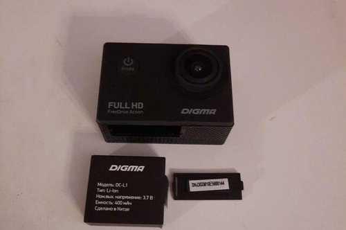 Экшн камера видеорегистратор digma free drive acti