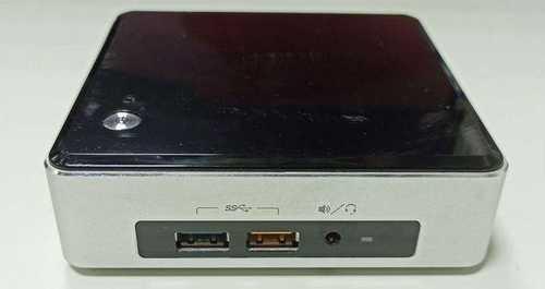 Intel NUC 6i3SYK 2 ядра 4 потока, 8Gb, SSD 128Gb