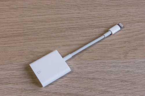 Адаптер Apple - Lightning to SD Card Camera Reader