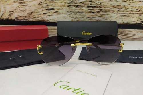 Очки солнцезащитные авиаторы Cartier