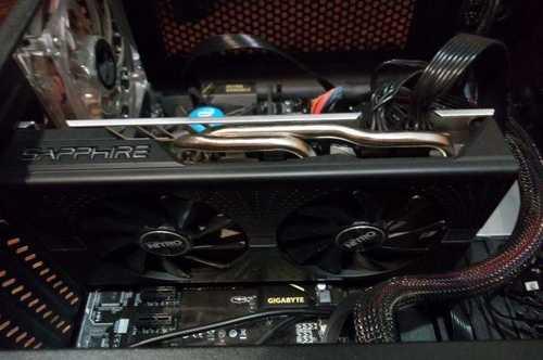 Видеокарта Sapphire nitro+ RX580 4gb