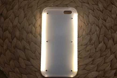 Чехол iPhone 6 plus с подсветкой для селфи