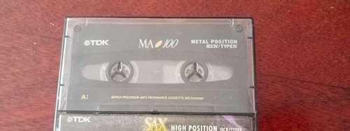 Аудиокассета TDK MA 100 metal position, тип 4
