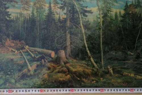 Картина "Рубка леса"