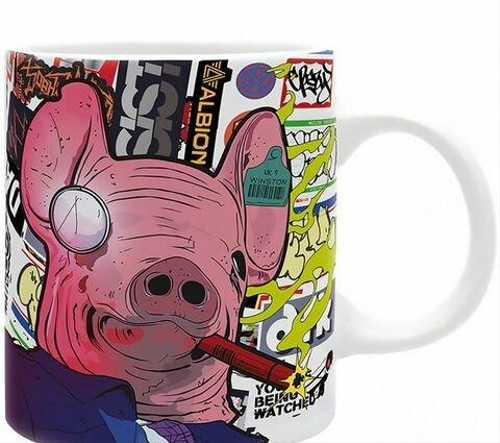 Кружка abystyle Watch Dogs: Legion Who is behind the Pig Mask