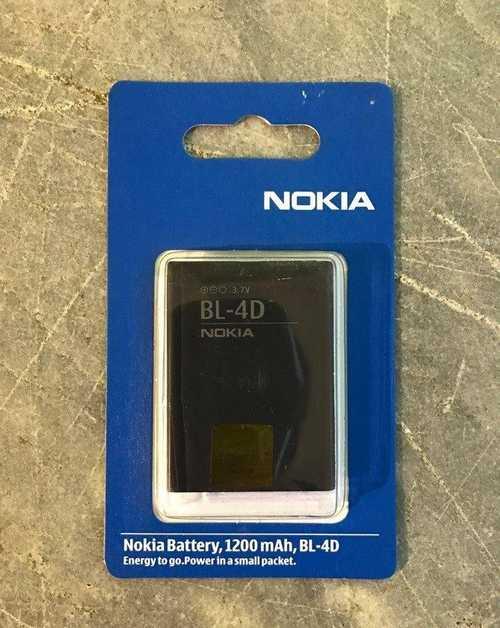 Аккумулятор для Nokia BL-4D