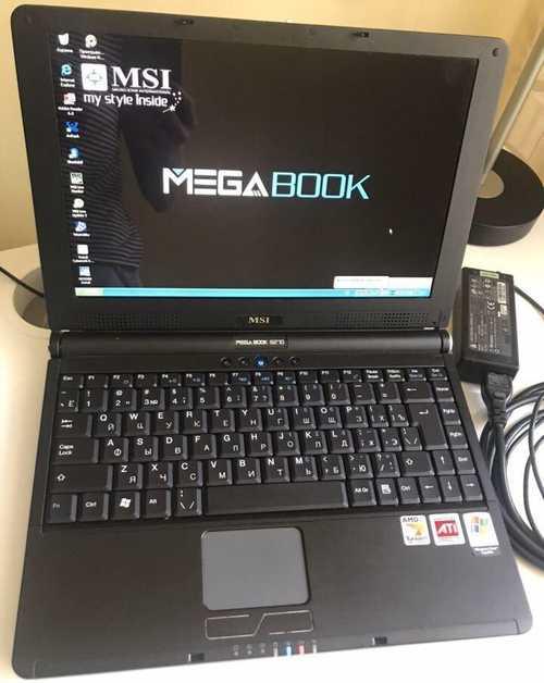 Ноутбук MSI Mega book S270