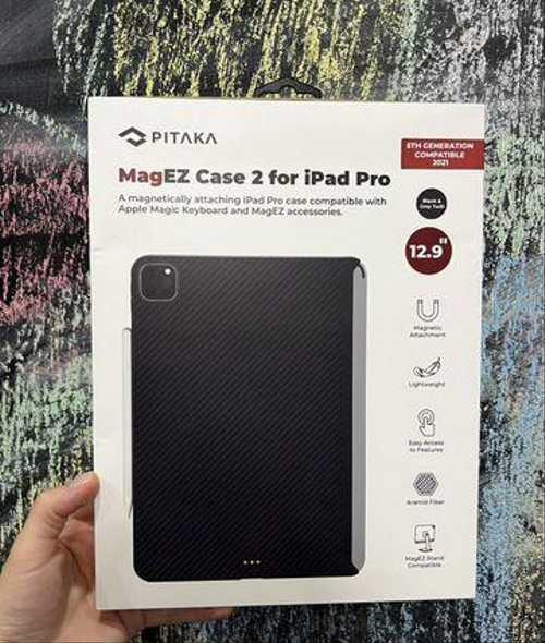 Чехол pitaka MagEZ Case для iPad Pro 12.9" -2021г