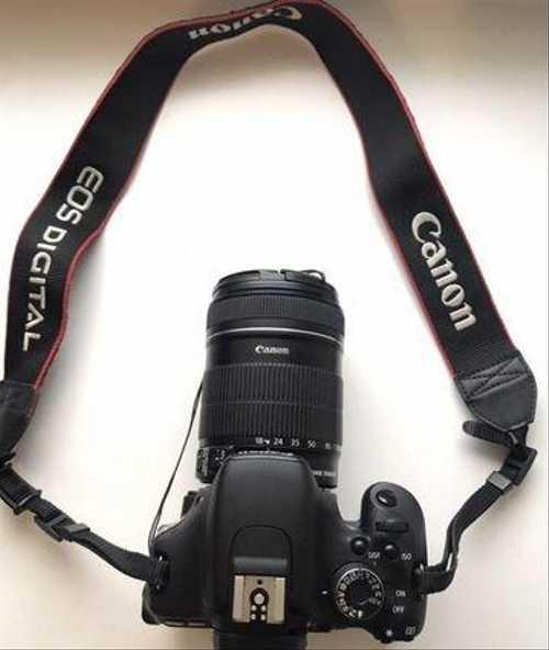 Зеркальный фотоаппарат Canon D600 18-135 mm