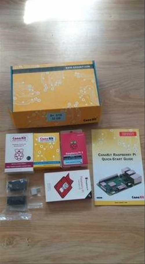 Raspberry Pi 3 Model B+ Starter Kit + камера V2