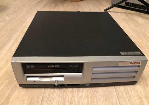 Ретро компьютер compaq evo d51s (2003г)