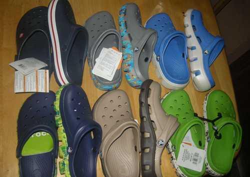 Новые с бирками crocs кроксы