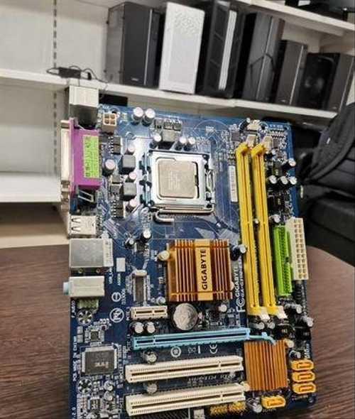 Связка Ga-g31m-es2l + Pentium + кулер