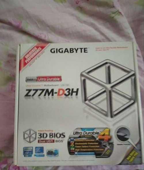 Системная плата Gigabyte Z77M-D3H