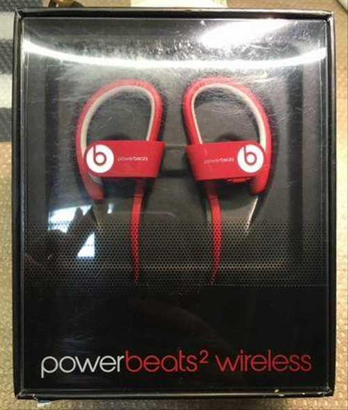 Наушники PowerBeats 2 Red
