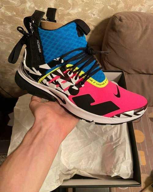 Nike Air Presto Mid Acronym Racer pink