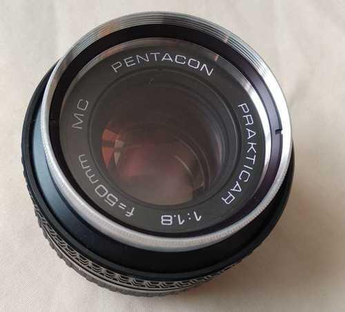 Объектив Pentacon Prakticar 50 mm /1.8 MC