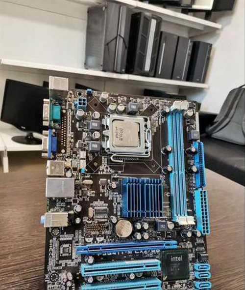 Связка Asus g41 / pentium E6600 / кулер