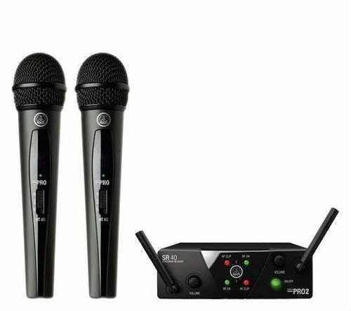 AKG WMS40 Mini2 Vocal Set BD US25B/D