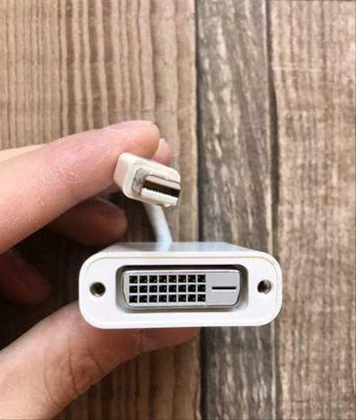 Переходник Apple A1305 Mini DisplayPort/DVI Оригин