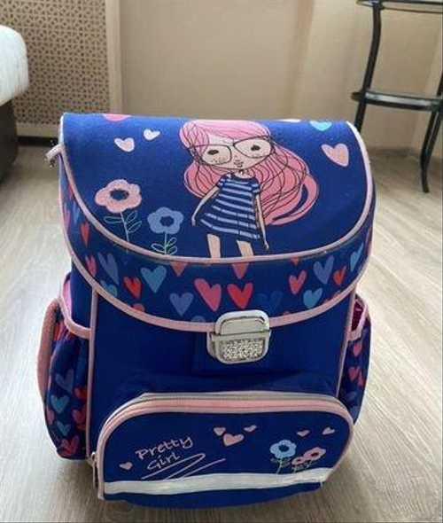 Рюкзак школьный hama, для девочки