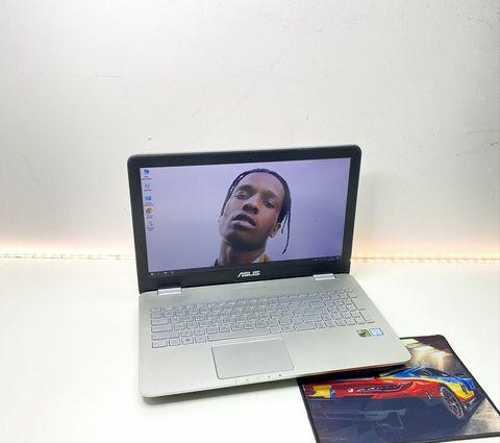 Игровой ноутбук Asus i7-6/8озу/HDD/GTX/FullHD