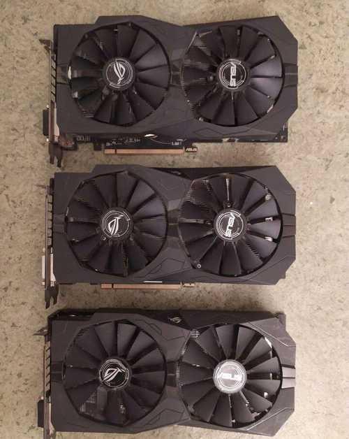 Видеокарта AMD RX570 RX470 4Gb