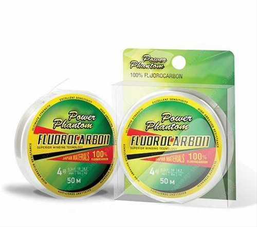 Леска Power Phantom Fluorocarbon 0.341мм 8,2кг (4