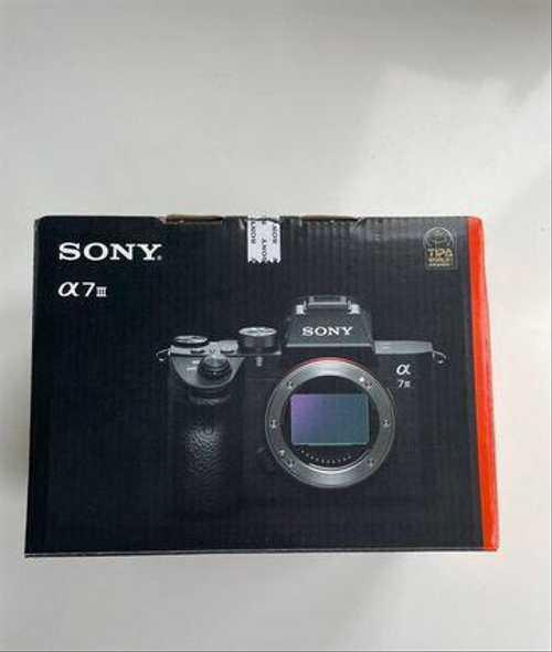 Sony alpha ilce-7M3 body купить | Фототехника | Festima.Ru – частные ...