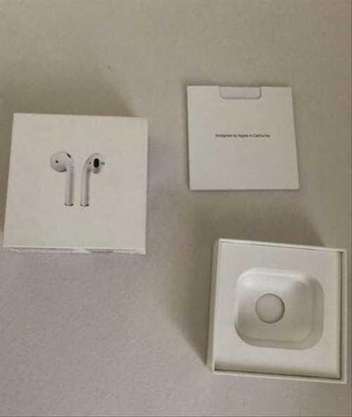 Коробка от наушников earpods для iPhone