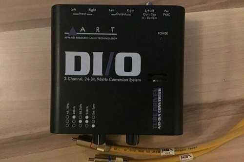 Цап ламповый ART DI/O + провода van den Hul M.C. D