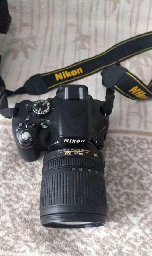 Nikon D5100 kit 18-105mm